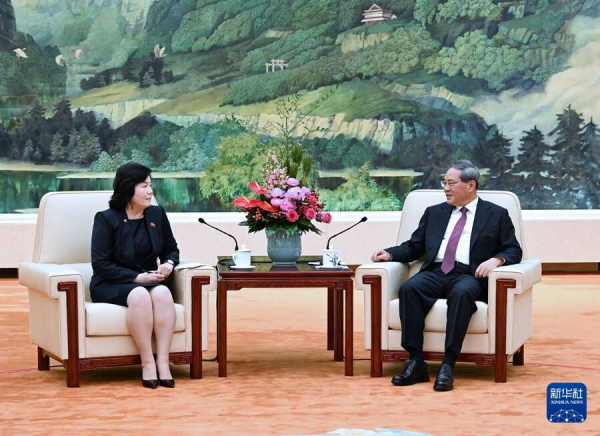 Li Qiang Meets with DPRK Foreign Minister Choe Son Hui_Embassy of The ...